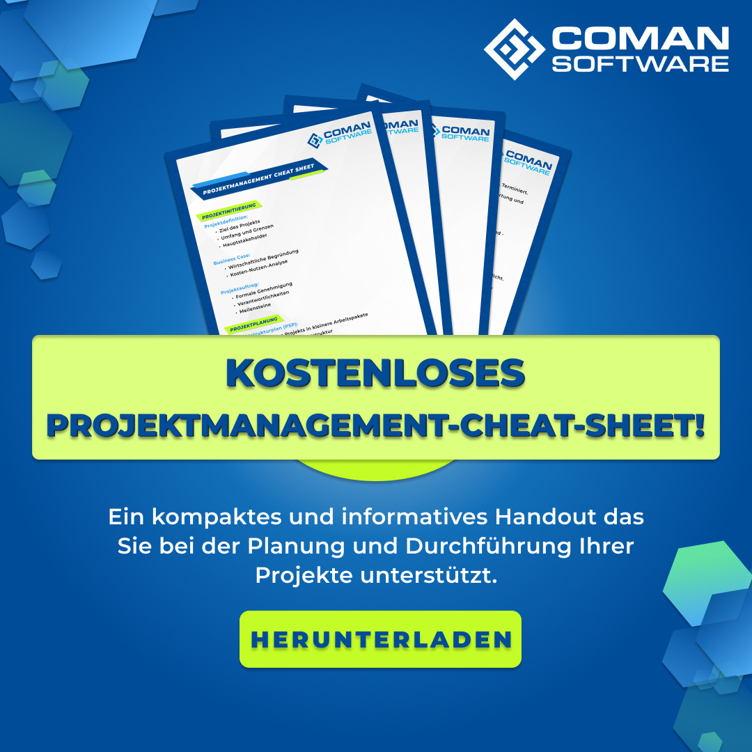 Cheat sheet - Your added value for modern project management
